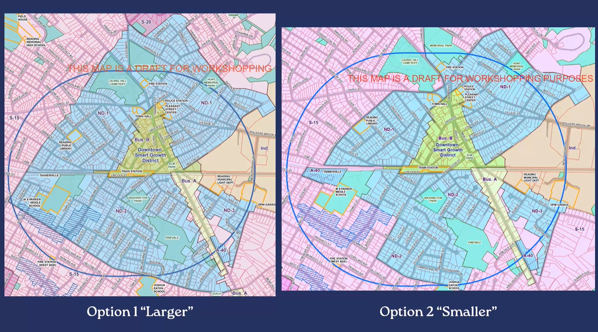Town Planners Propose Zoning that Could Double Reading’s Population ...